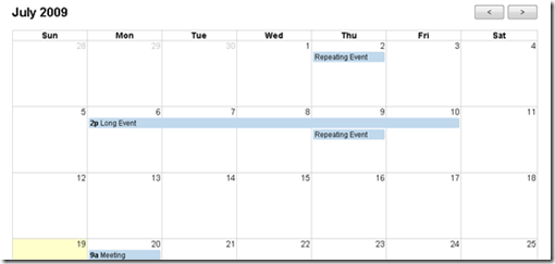 7 interesting jQuery calendar plugins | YESTUTOR